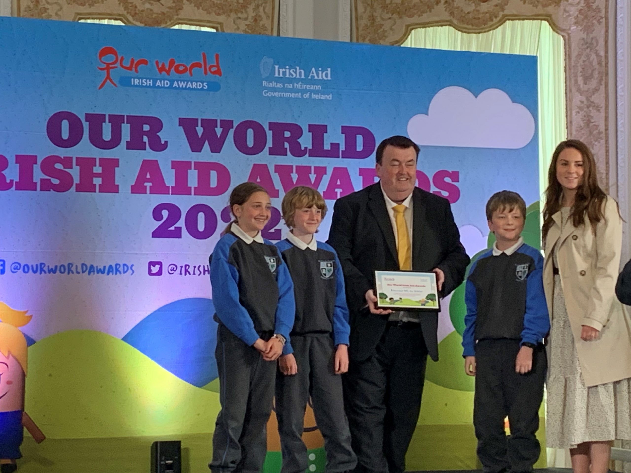 ‘Our world Irish aid’ awards - Rathmore National School